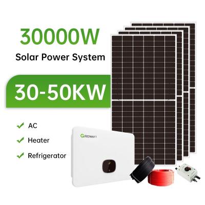 China 10kw 12kw 15kw On Grid Solarenergiesystem für Zuhause mit und monokristallinen Silizium-Panels zu verkaufen