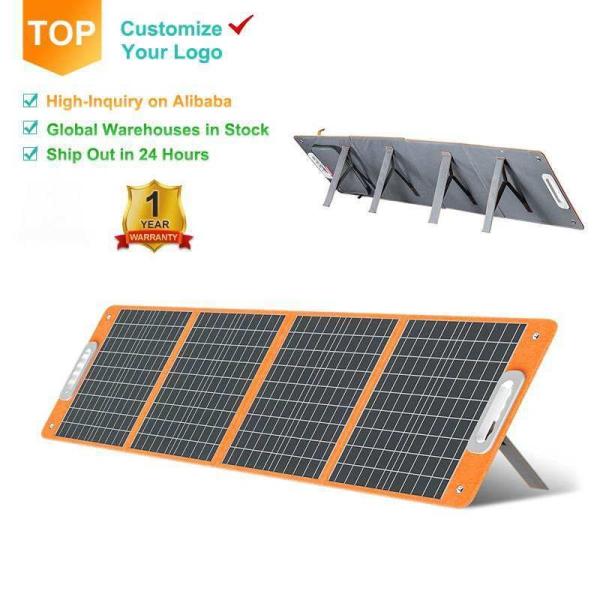 Quality Sell 60W/100W Foldable Solar Panel with 21.5%-23.5% Panel Efficiency for sale
