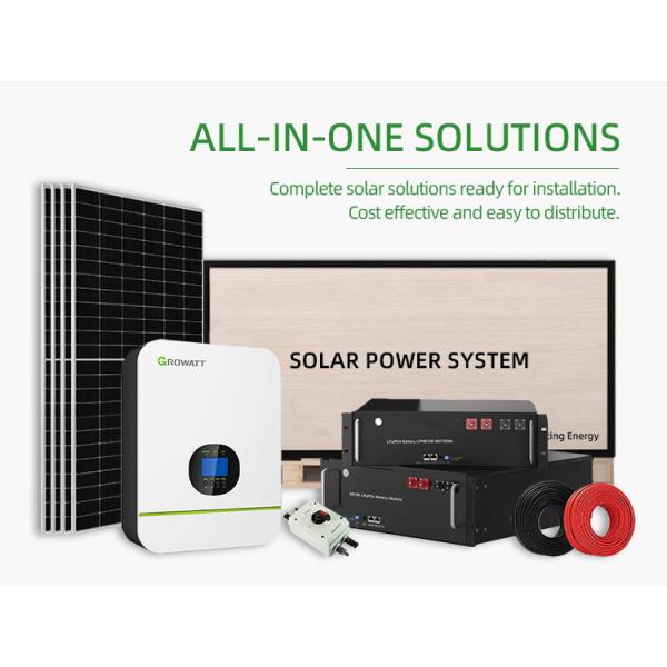 Quality Technical Support Solar System Installation Manual for 10KW Hybrid Solar Power for sale