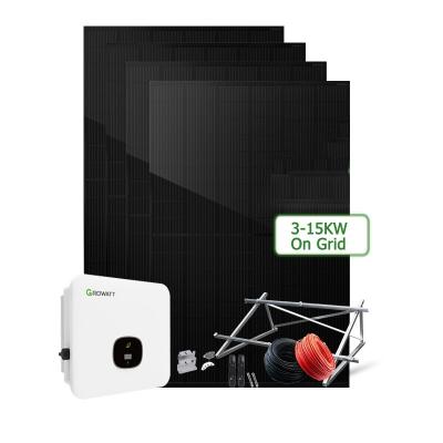 Cina Alta tensione 15kw 15kva 15000w inverter ibrido solare 10-50KW inverter solare in vendita