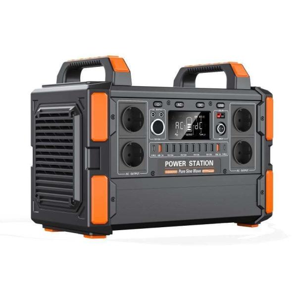 Quality FlashFish 1000w Lifepo4 Lithium Iron Phosphate Battery Power Station with Solar for sale