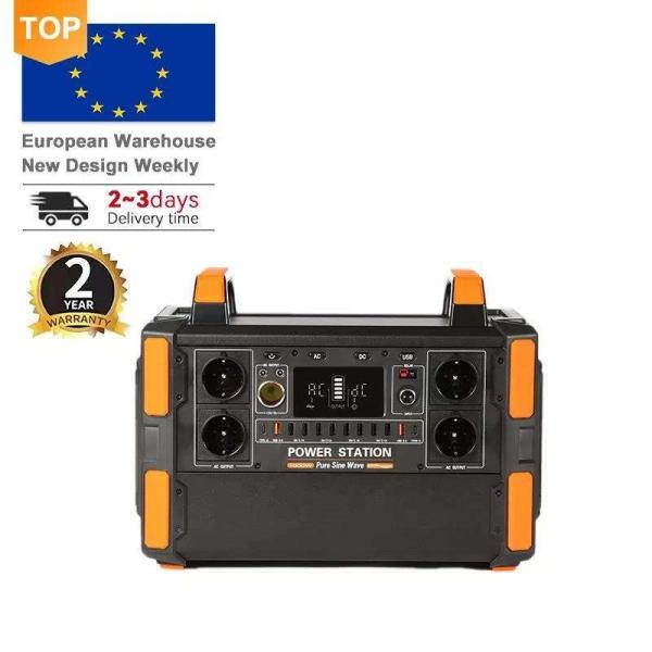 Quality 1000Wh Portable Battery Power Station with Fast Fully Charging 1000W Solar Generator for sale