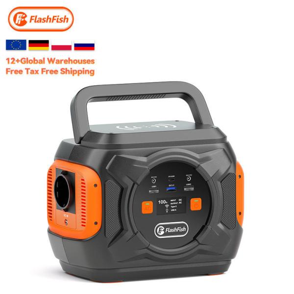 Quality Flashfish 220V Laptop Backup Lithium Battery Solar Emergency Charging Bank Certified Portable Power Station for sale