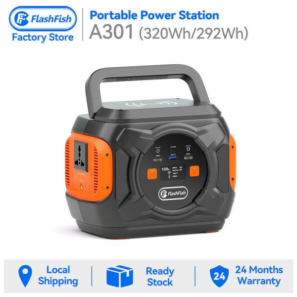 Quality EU Warehouse Camping Battery UPS Wireless Charger Energy Storage 300 Watt Power for sale