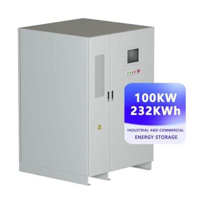 Cina 100 KVA su connessione alla rete Contenitore di stoccaggio dell'energia industriale e commerciale 232 kWh in vendita