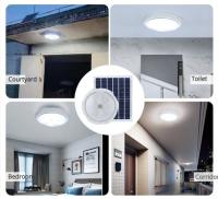 China Surface Down Light Emergency Light Outdoor LED Solar Ceiling Light For Warehouse for sale