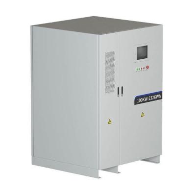 China Sistema de armazenamento de energia ao ar livre 200kw 372kw com refrigeração por ar de tensão e bateria LiFePO4 à venda