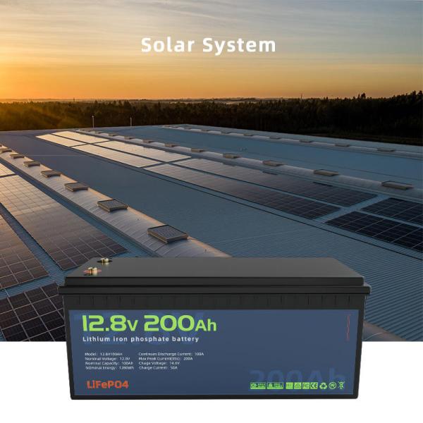 Quality IP67 Waterproof 24V 100Ah Solar LiFePO4 Battery with Bluetooth and LFP Anode for sale
