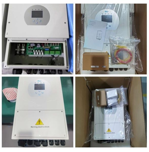 Quality Three Phase Output Deye Solar Hybrid Inverter 5kw/8kw for Home Energy System for sale