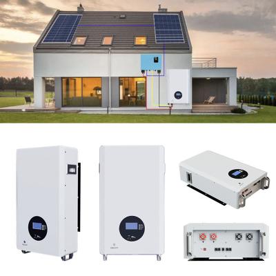 China Bateria de lítio solar certificada 200ah 48V/51.2V100ah com tipo montado no rack e na parede à venda