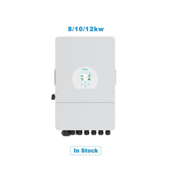Quality Monofase Output Current 45A Deye 8kW Residential Hybrid Solar Inverter Energy for sale