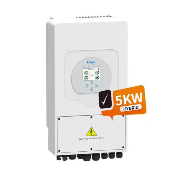 Quality IP65 Protection 6kw Single Phase Hybrid Solar Inverter for Home Solar Energy for sale