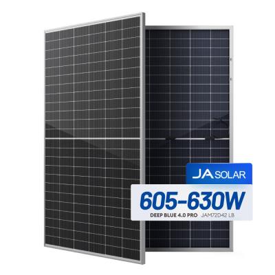 China Voorste zonnepanelen N-type, sneeuwbestendige 630W 610W 615W 620W 625W 635W geheel zwart for sale