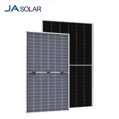 Cina 600-625W pannelli solari a mezza cella e tipo PERC JA per il 2024 Progetto distribuito a basso costo in vendita