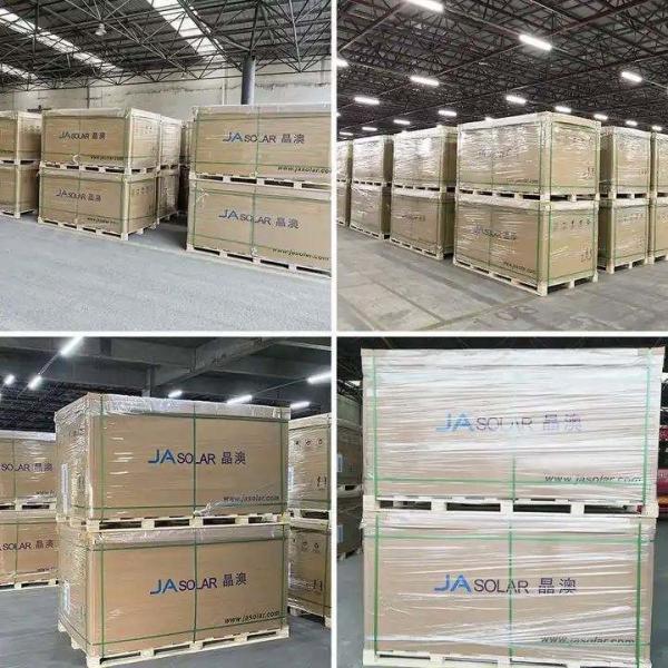 Quality JA Solar Deep Blue 4.0 N-Type Bifacial Double Class Mono Module 575-600W for sale