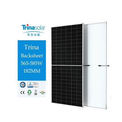 China Trina Solar PV Modules TSM-DE19R 565-585W 565W 570W 575W 580W 585W Solar Panel for Market for sale