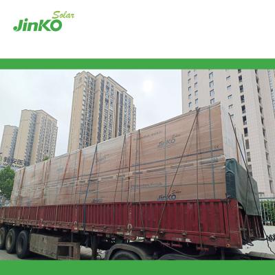 China N-Type 590W Jinko Tiger Neo Tier 1 Solar Panels with Anti-Reflection Coating Front Glass for sale