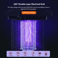 China ABS Shell  Solar Mosquito Bug Zapper Light Solar Rechargeable Bug Zapper for sale