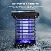 China ABS Shell  Solar Mosquito Bug Zapper Light Solar Rechargeable Bug Zapper for sale