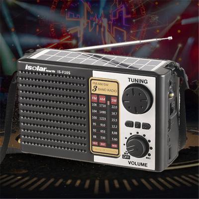 China Outdoor Solar Camping Radio Multifunctional AM FM SW Usb Radio With Bright Torch BT Speaker for sale
