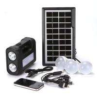 China Outdoor Emergency Solar Led Lighting Kit Solar Panel Led Light Kit for sale