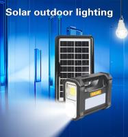 China Portable Dc Solar Lighting System Camp Solar Light Ground Mounting for sale