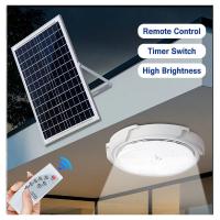China Durable Outdoor Overhead Solar Light Solar Panel Interior Lights Dust Proof for sale