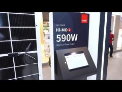 Longi Solar Himo 7 560w Half Cell Bifacial Tier 1 Panneaux solaires 565w 570w 575w 580w 585w 590 Watts Module photovoltaïque