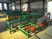 China 3m width single wire Fully-Automatic Chain Link Fence Machine with Factory Best Price for sale