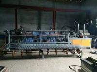 China 4m Width Full Automatic PLC control double wire feeding Chain Link Fence machine for sale