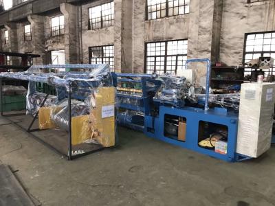 中国 2m-4mの幅のフル オートマチックの単一ワイヤー供給のチェーン・リンクの塀機械製造業者 販売のため