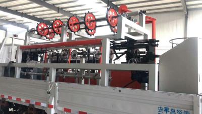 Cina cavo di larghezza di 3m doppio che alimenta il recinto completamente automatico  Machine del collegamento a catena in vendita