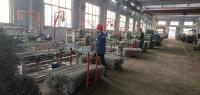 China 3m width Fully-Automatic PLC control single wire feeding Chain Link Fence Machine for sale