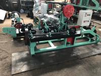 China Double stranded Twisted full automatic  Barbed Wire mesh making  Machine for sale