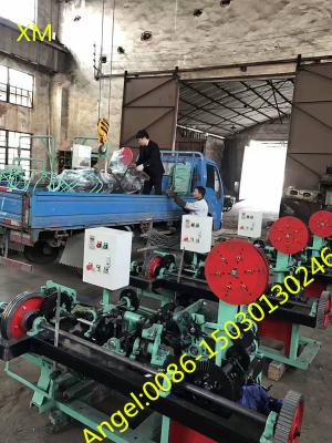 中国 機械を作る高速フル オートマチックの二重歪んだ有刺鉄線 販売のため