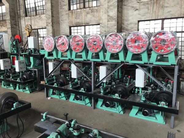 Quality CS-B Full Automatic Single Twist Standard Barbed Wire Mesh Machine with lower for sale