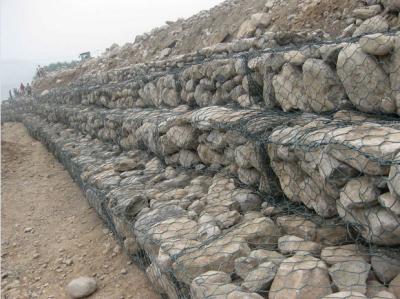 China Hot sale 80*100 Galvanized Gabion Box /hexagonal wire mesh for Retaining Wall for sale