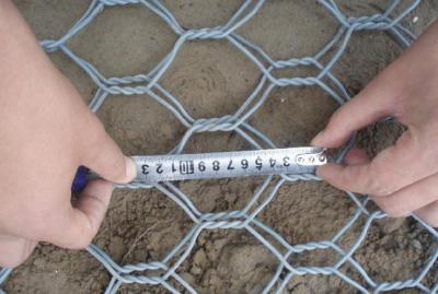Cina Vendita calda 80mmx100mm, scatola del gabbione/materasso del gabbione galvanizzati 2mX1mX1m al mercato di phiiippines in vendita
