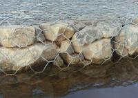 China Hexagonal Galvanized Gabion Box Stone Cage Mesh For Philippines Market for sale