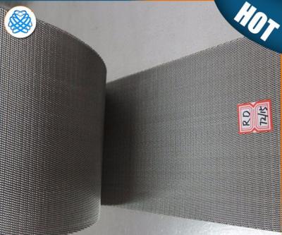 Cina cinghie in rete metallica con filtro a trama olandese inversa in acciaio inossidabile per macchina di laminazione in vendita