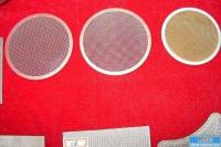China 0.025-1.8mm Stainless Steel Mesh Discs Singel Layer Multilayer for sale