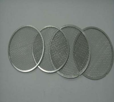 China Pacotes de tela extrusora de discos de filtro de malha de aço inoxidável multicamada com pontos soldados à venda