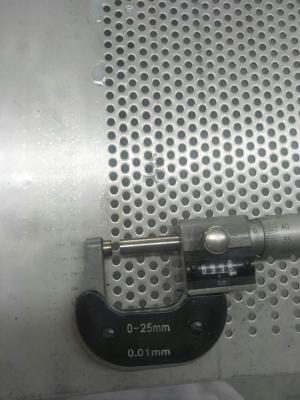 Cina Lamiera perforata in metallo per setaccio di prova in vendita