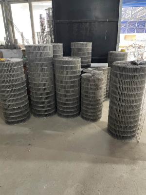 China Stainless Steel Conveyor Chain Flat Mesh Flex Mesh Belt Wire Mesh Belt for Conveyor transportation for sale