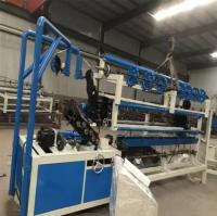 China 4m width full automatic double wire/single wire Chain Link Fence wire mesh Making Machine for sale