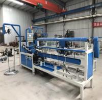 China 4m width full automatic double wire/single wire Chain Link Fence wire mesh Making Machine for sale