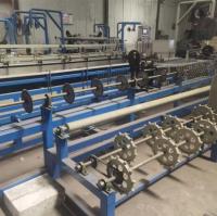 China 4m width full automatic double wire/single wire Chain Link Fence wire mesh Making Machine for sale