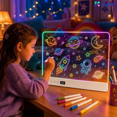 China Factory Direct Hot Selling Ultra Thin ABS PMMA Material 1500mAh Battery 6-9H Working Time Led Drawing Board for sale