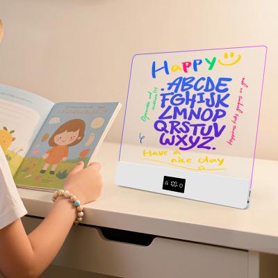 China Factory Direct Best Seller Rechargeable 2000mah Battery Table Lamp Night Light for Kids Room LED Drawing Board for sale