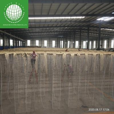 Cina Barriera militare 4.5mm Geotextitle beige di altezza 2.5m per l'esercito in vendita